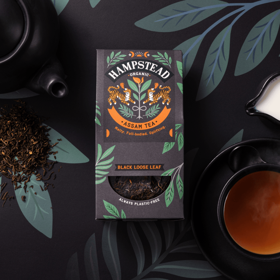 Organic Assam Loose Leaf Tea | Hampstead Tea