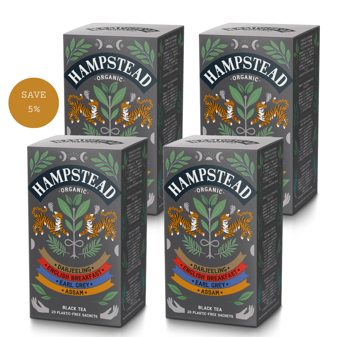 Organic Black Tea Selection Tea Bags – Hampstead Tea